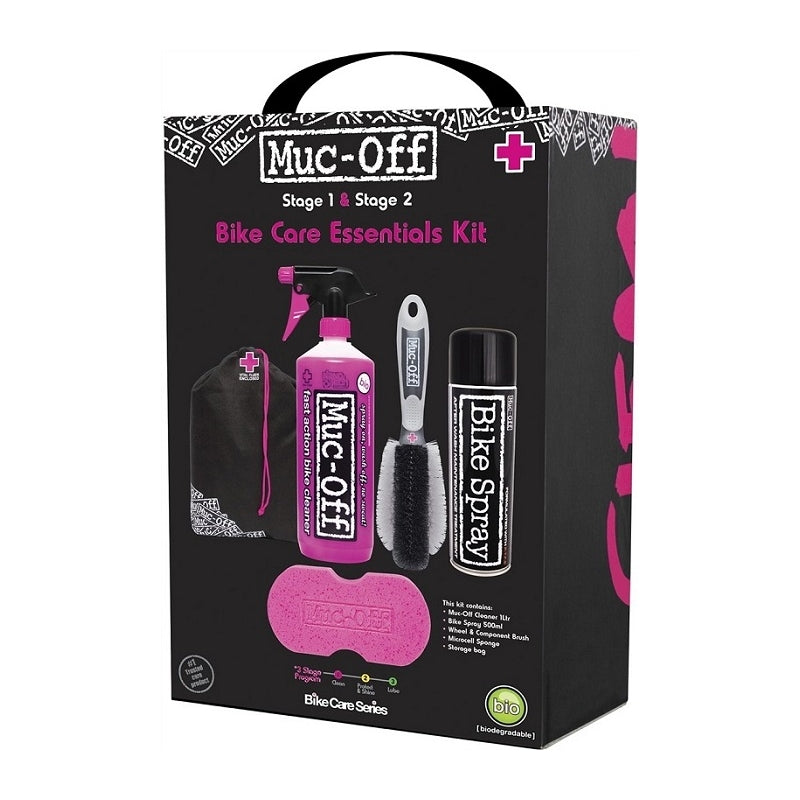 Muc-off Bike Care Essentials Kit – Bicycle Superstore NZ